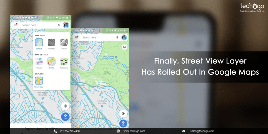 Finally Latest Version of Street View Layer In Google Maps
